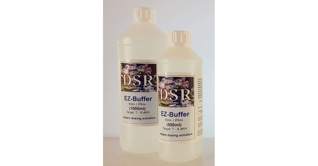 DSR EZ Buffer 500 ml augmente rapidement le KH et le pH en aquarium marin - Traitements de l'eau ...